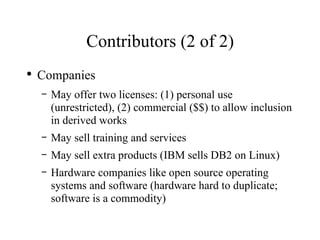 Economics of Open Source Software | PPT