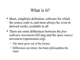 Economics of Open Source Software | PPT