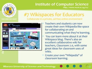 Open source educational technologies for teaching and learning | PPT