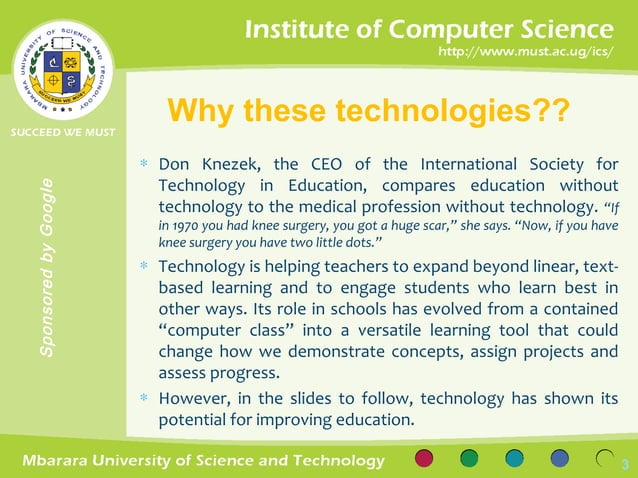 Open source educational technologies for teaching and learning | PPT