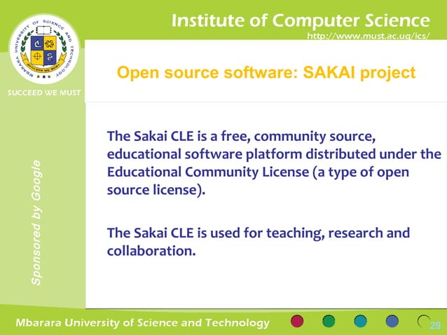 Open source educational technologies for teaching and learning | PPT