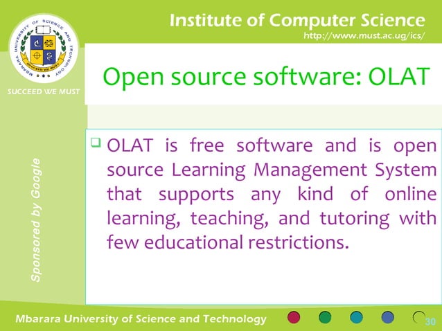 Open source educational technologies for teaching and learning | PPT