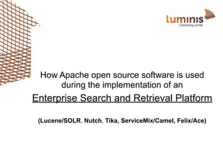 Open source enterprise search and retrieval platform | KEY