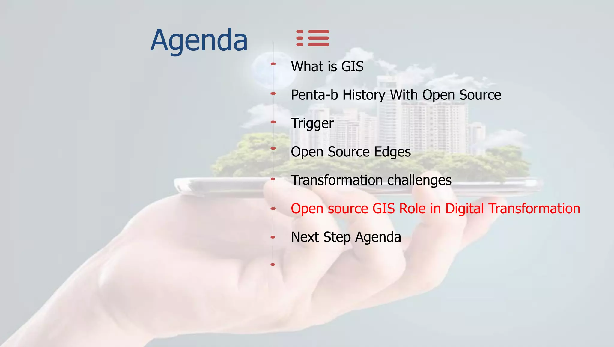 Open Source for GIS - EiTESAL Digital Transformation "Role of Open ...