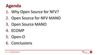 Open source for NFV MANO | PDF