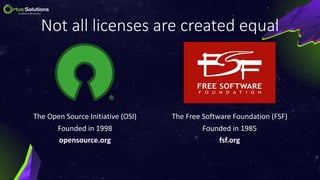 Open Source Licenses | PDF