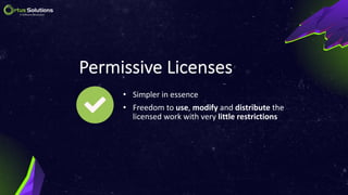 Open Source Licenses | PDF