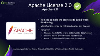 Open Source Licenses | PDF
