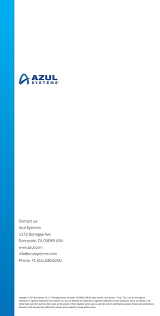 Azul Systems open source guide | PDF