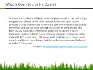 Open source hardware | PDF