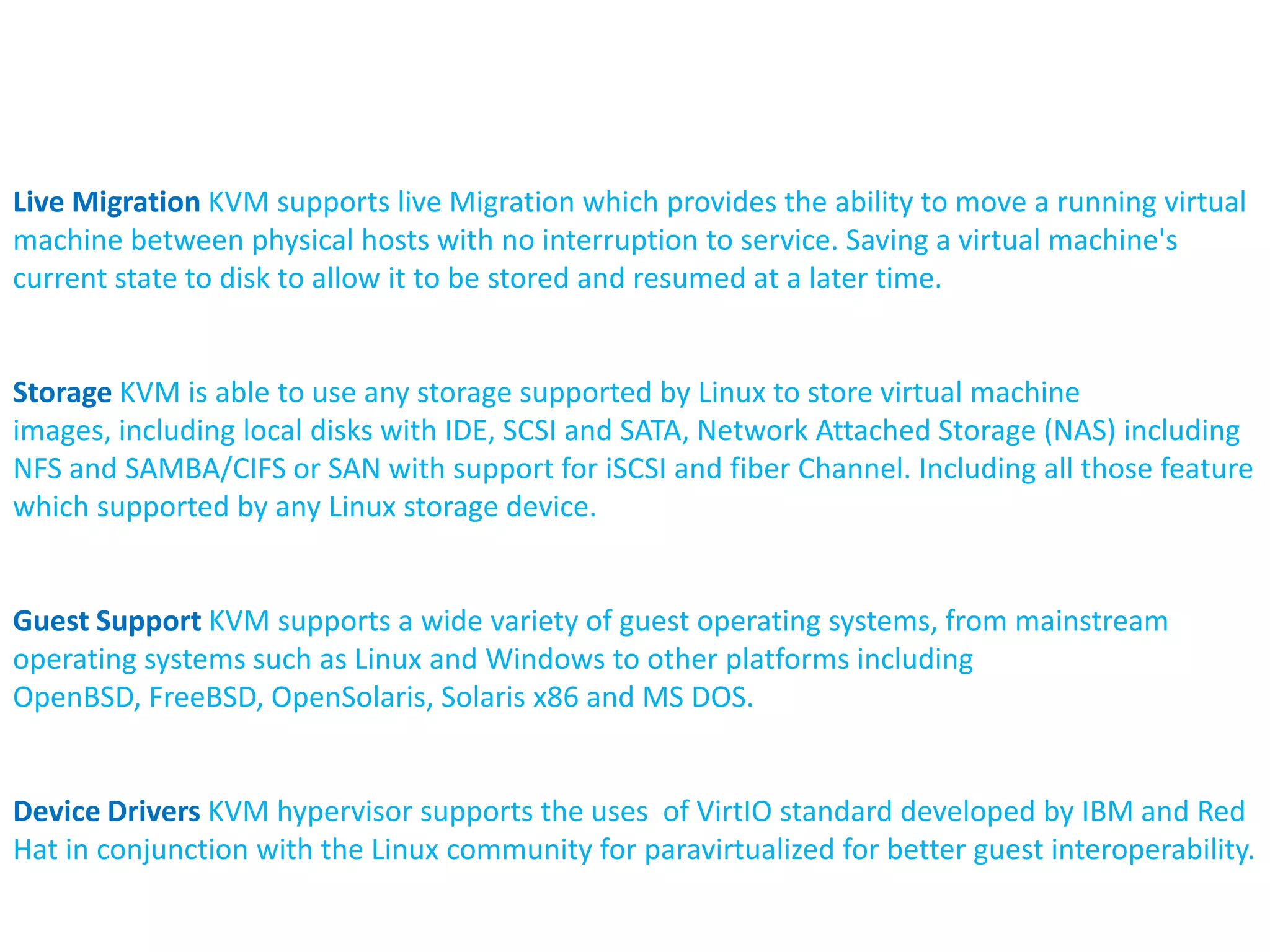 Open source hypervisors in cloud | PPTX | Operating Systems | Computer ...