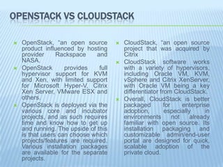 Open Stack Cloud Services | PPTX