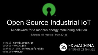 Open source industrial IoT | PPT