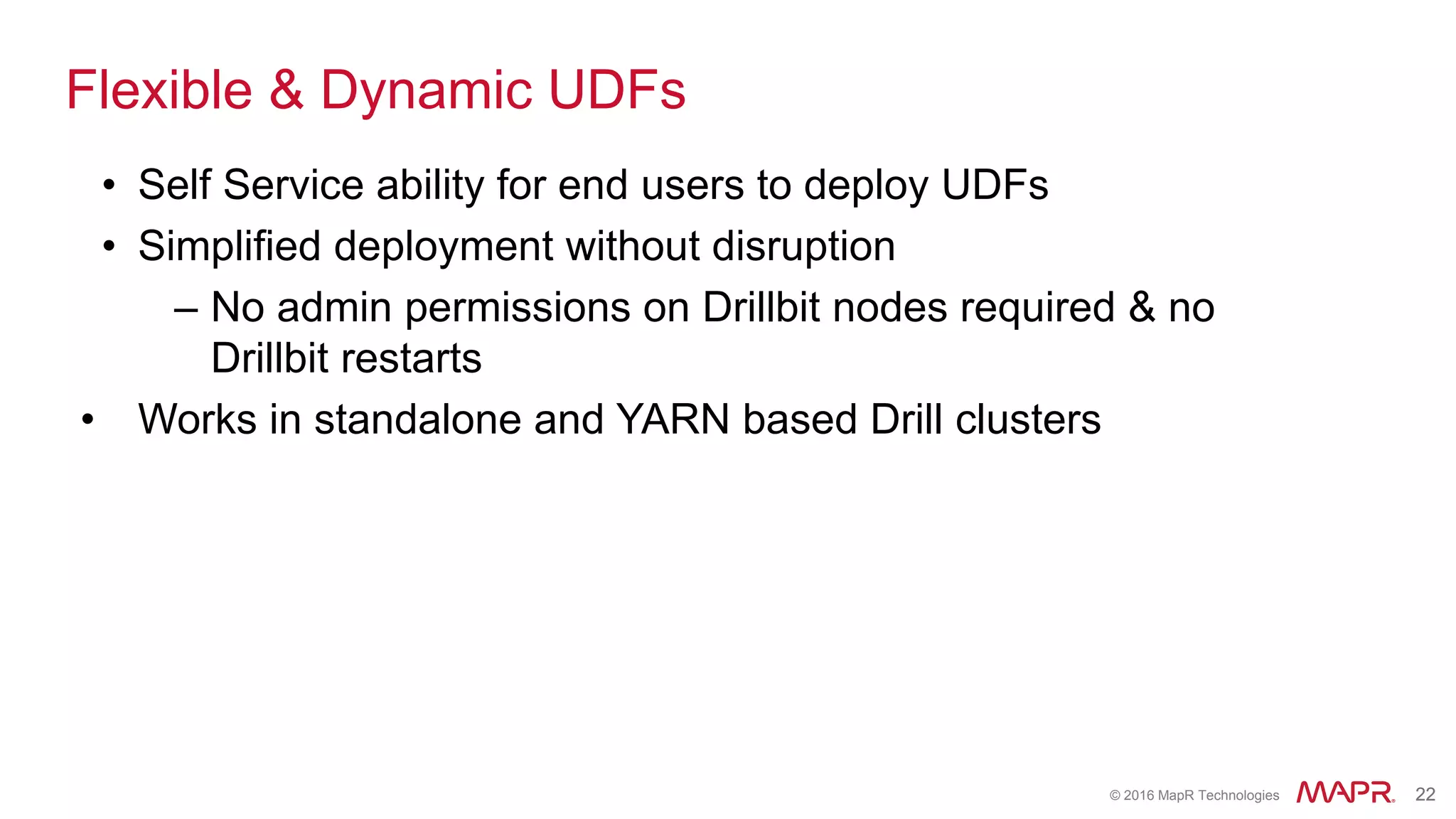 Open Source Innovations in the MapR Ecosystem Pack 2.0 | PDF