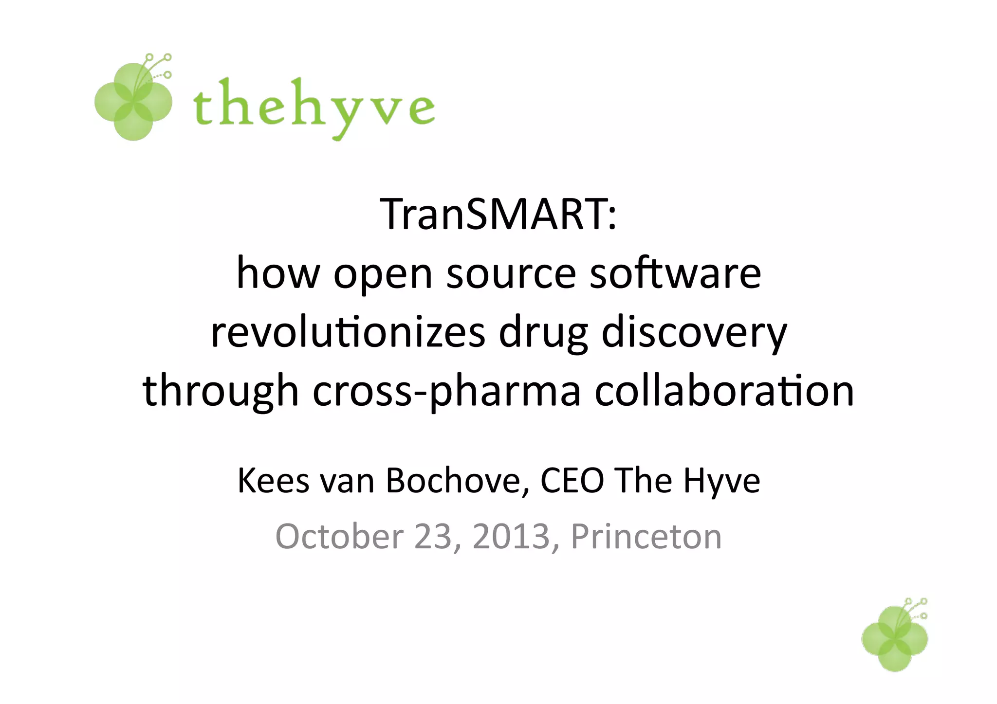 Open Source Collaboration in Drug Discovery in Pharma | PDF