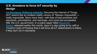 Open Source Insight: Securing IoT, Atlanta Ransomware Attack, Congress ...