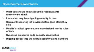 Open Source Insight: Securing IoT, Atlanta Ransomware Attack, Congress ...