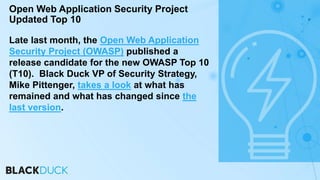 Open Source Insight: OWASP Top 10, Red Hat OpenShift News, & Gmail ...