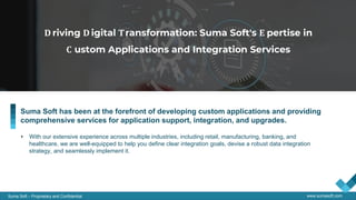 Open Source Integration Services by suma soft | PPT