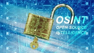OSINT (Open Source Intelligence) Training by Tonex | PPTX