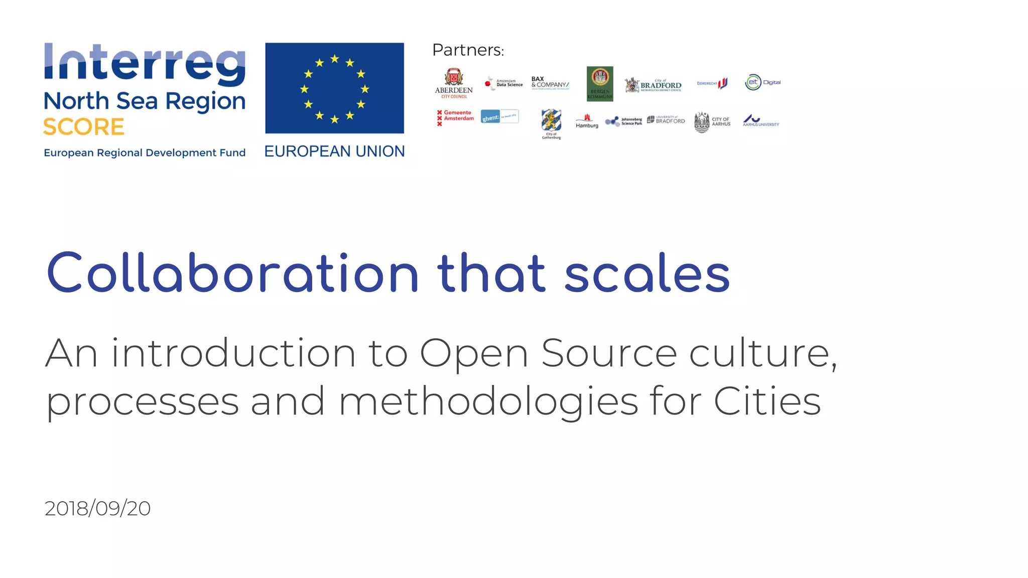 An introduction to Open Source for Cities | PPT