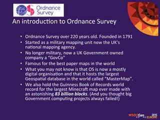 WSO2Con EU 2015: Open Source Journey at Ordnance Survey | PPT