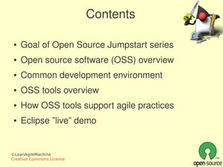 Open Source Jumpstart Tooling Up Intro | PDF | Operating Systems | Computer Software and ...