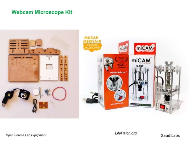 Open Source Generic Lab Equipement - GaudiLabs | PPTX