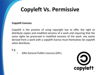 Open Source Licences | PPTX