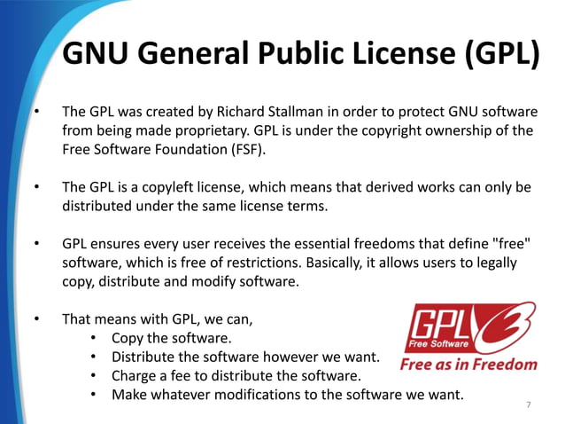 Open Source Licences | PPTX