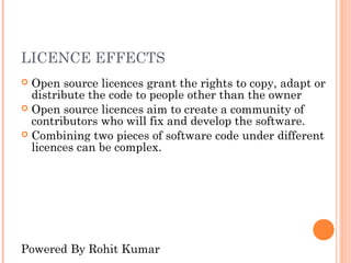 Open source license | PPT