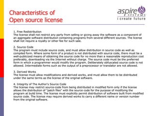 Open source licenses training | PPT