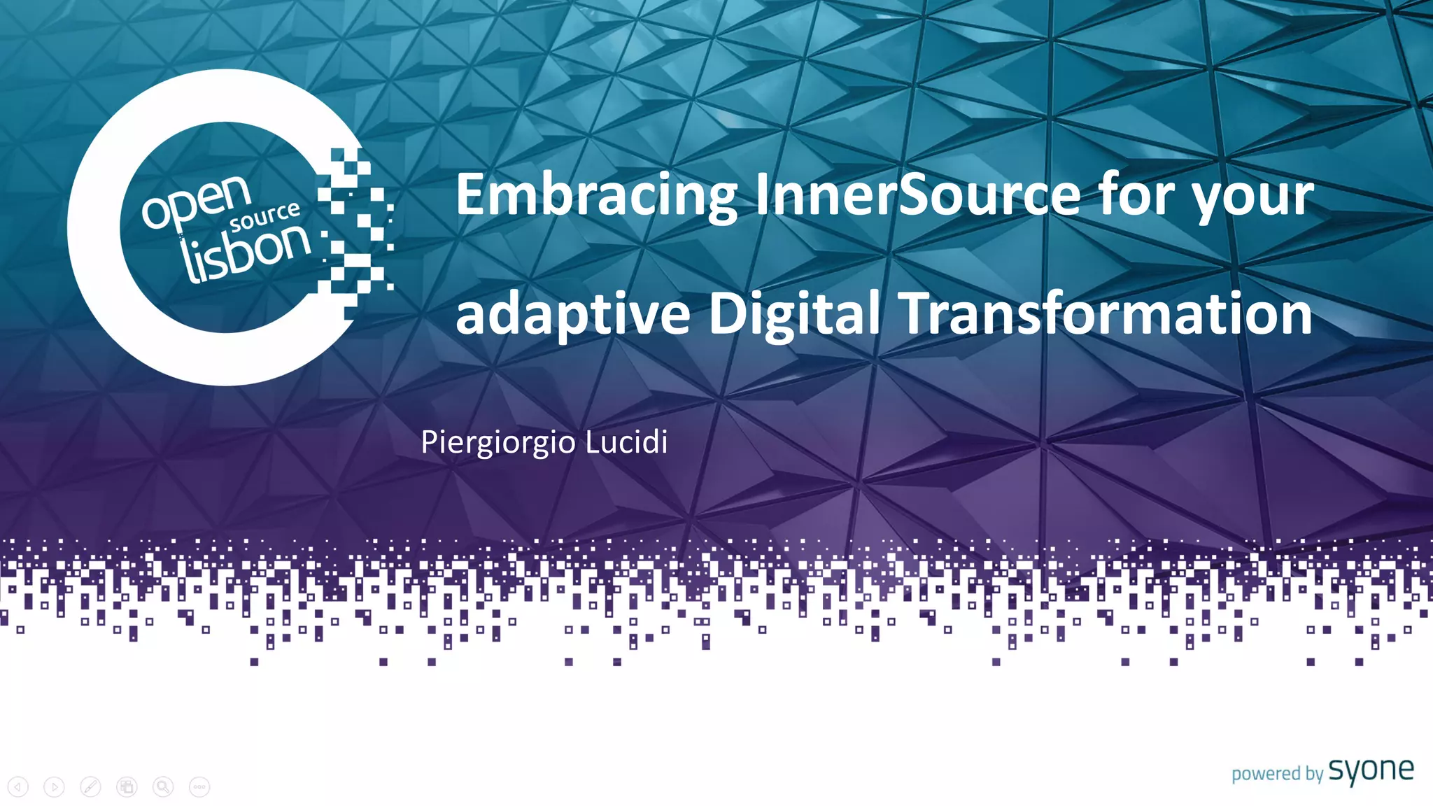 Embracing InnerSource for your adaptive Digital Transformation | PPT