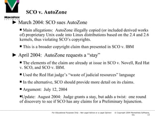 Open_Source_Litigation_8-2004 | PPT