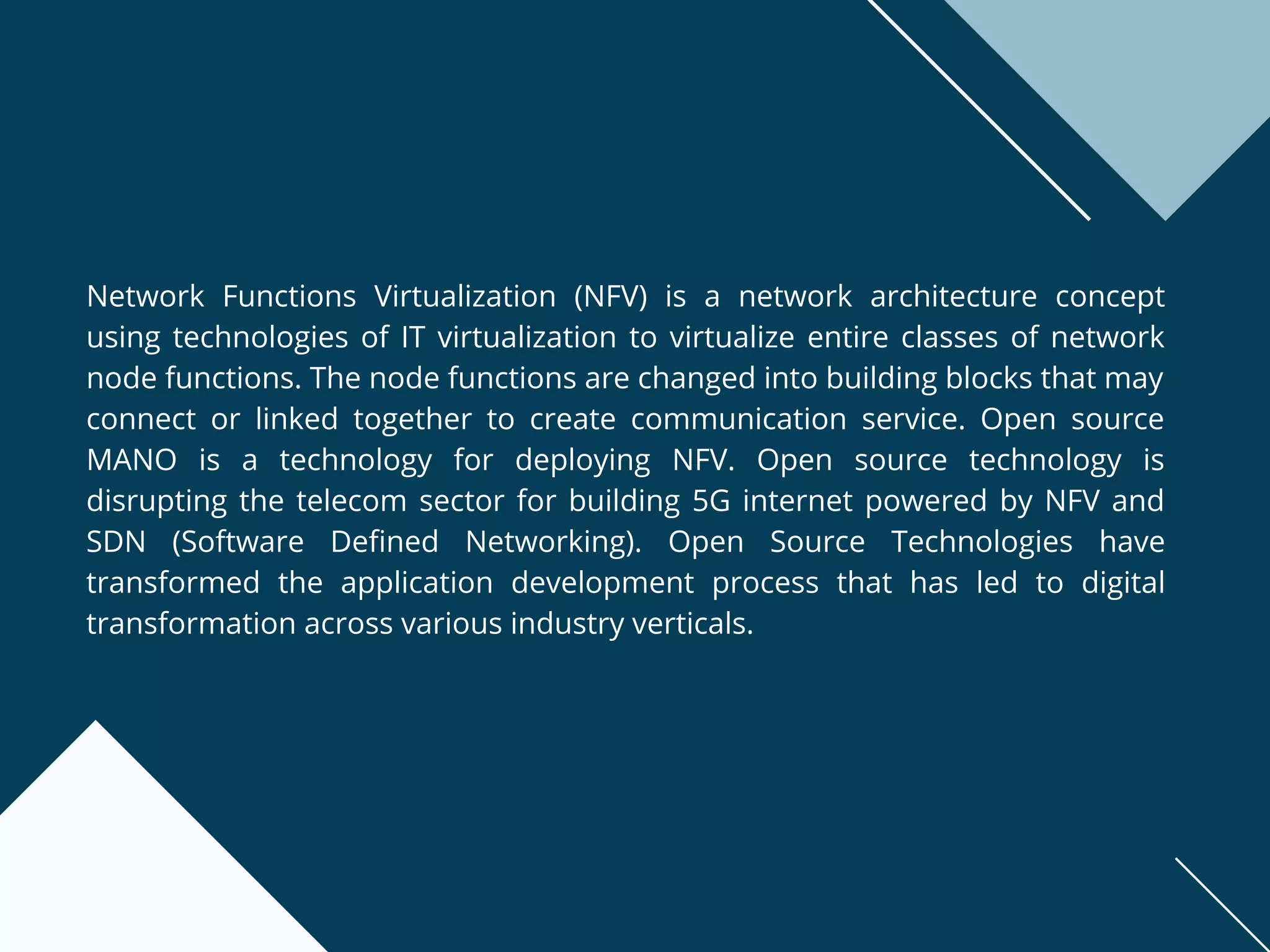 Open source mano a digital transformation technology! | PPT