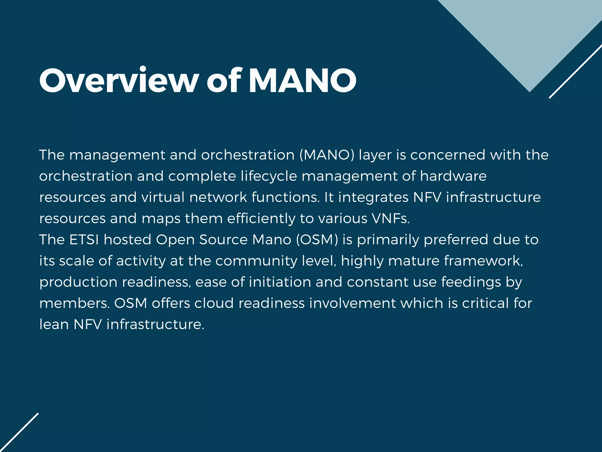 Open source mano a digital transformation technology! | PPT