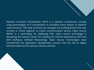 Open source mano a digital transformation technology! | PPT