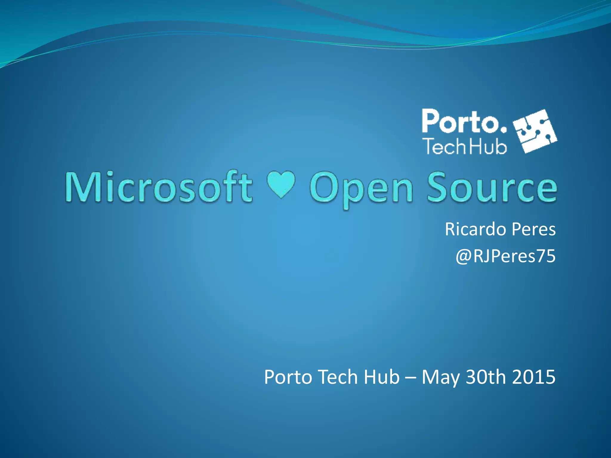 Microsoft ♥ Open Source | PPT