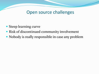 Open source movement | PPTX