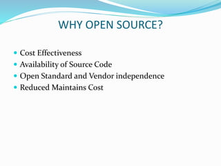 Open source movement | PPTX