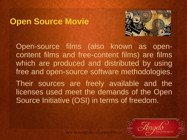 Open source movie history | PPT