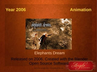 Open source movie history | PDF | Computer Animation | Computer Software and Applications