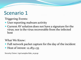 Open source network forensics and advanced pcap analysis | PPTX