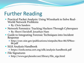 Open source network forensics and advanced pcap analysis | PPTX