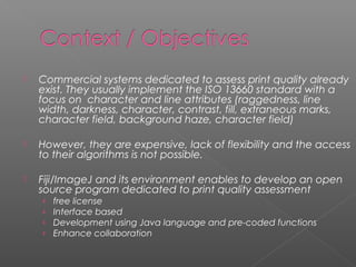 Open source print quality software | PPT | Computing | Technology & Computing