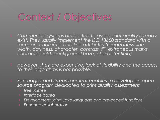 Open source print quality software | PPT | Computing | Technology & Computing