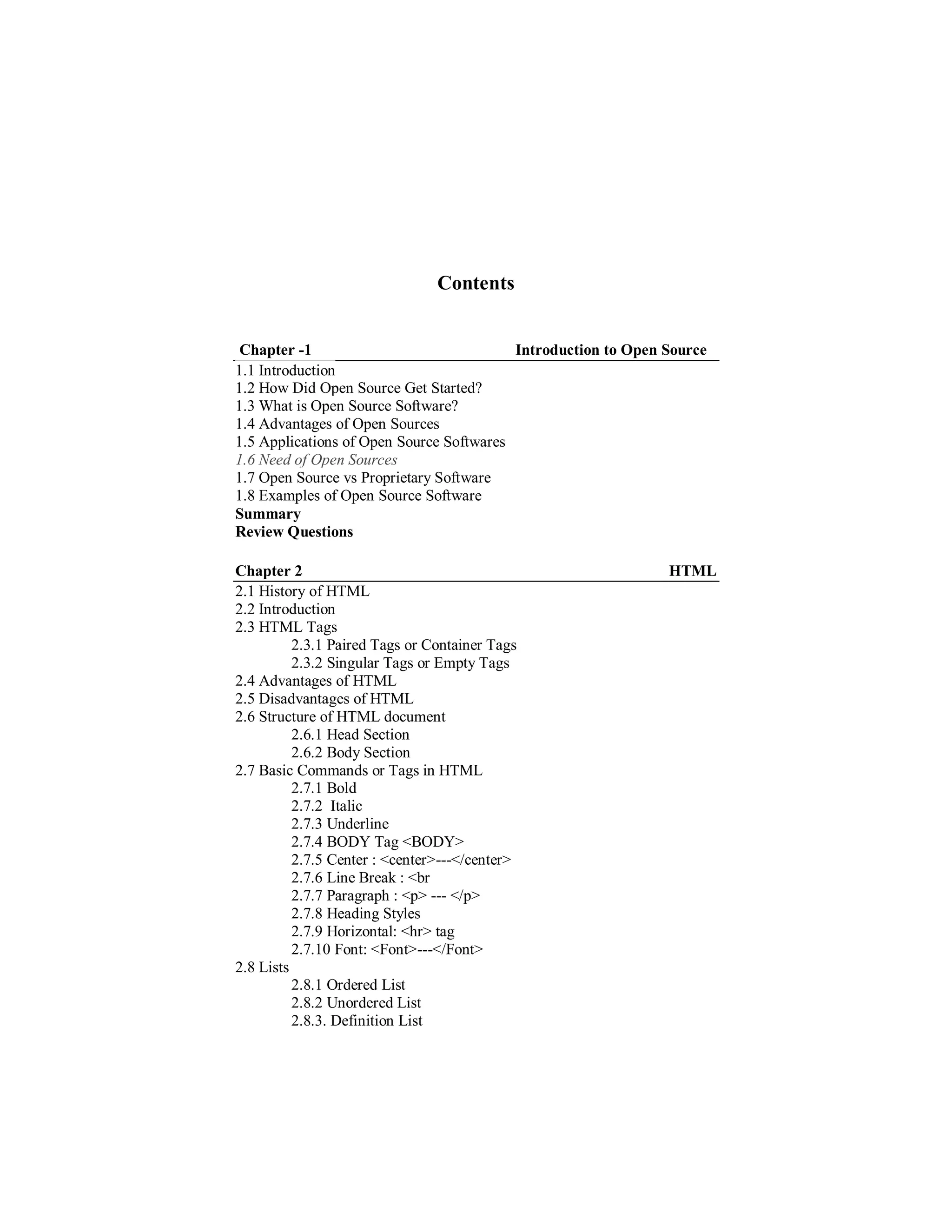 Open Source Programming Pdf