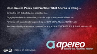 Open Source and Public Policy | PPT