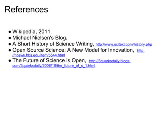 Open source science | PPT