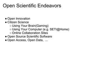 Open source science | PPT